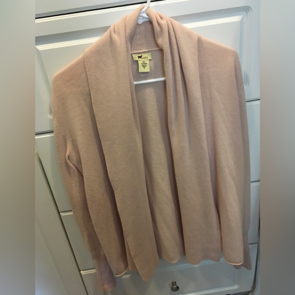 Goats | Sweaters | Goats Cashmere Open Waterfall Cardigan | Poshmark